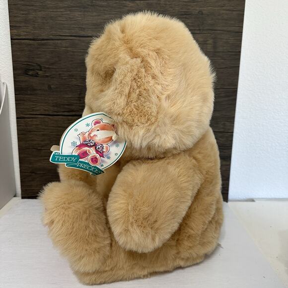 Dan Dee | Toys | Vintage Dandee Teddy Precious Bear Large 24 Plush Pink ...